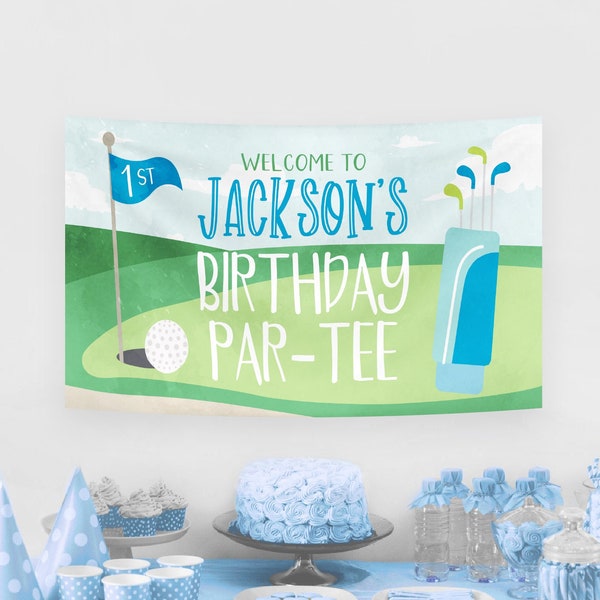 Hole in One Backdrop Sign - Etsy