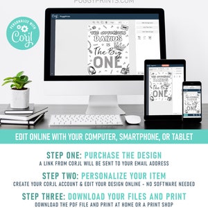 Notorious One Birthday Coloring Page Editable the Big One - Etsy UK