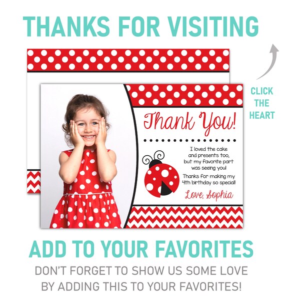 Ladybug Card Template