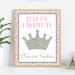 Cheetah Birthday Party Sign, Editable Princess Cheetah Sign, Printable ...