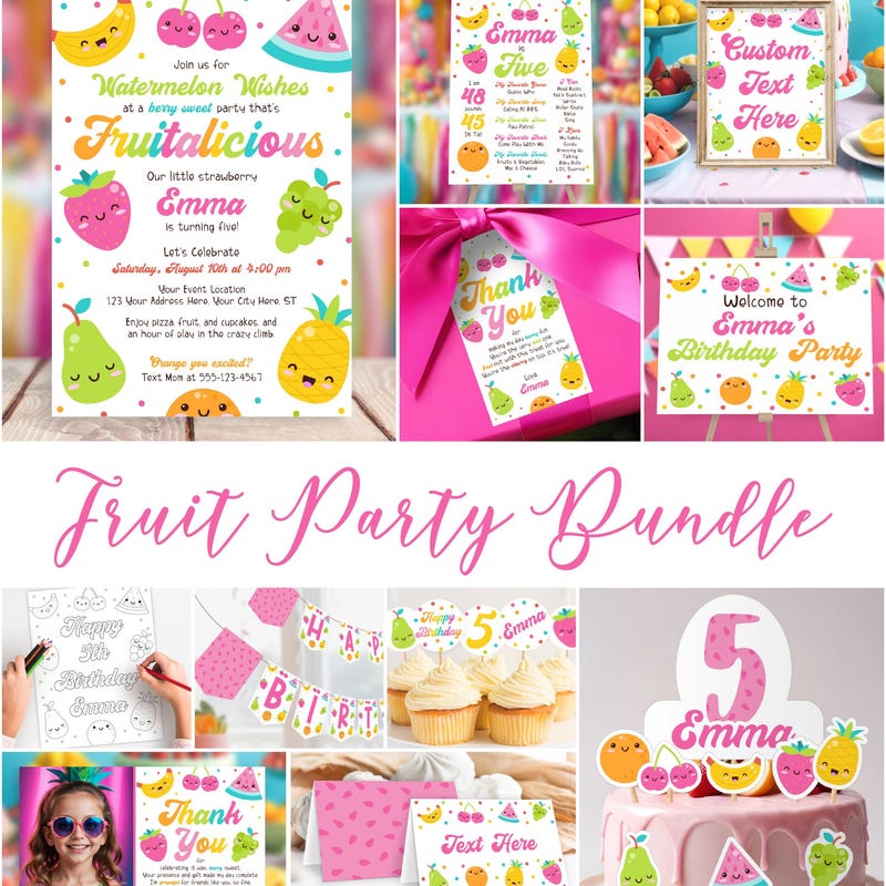 Fruit Party - Etsy