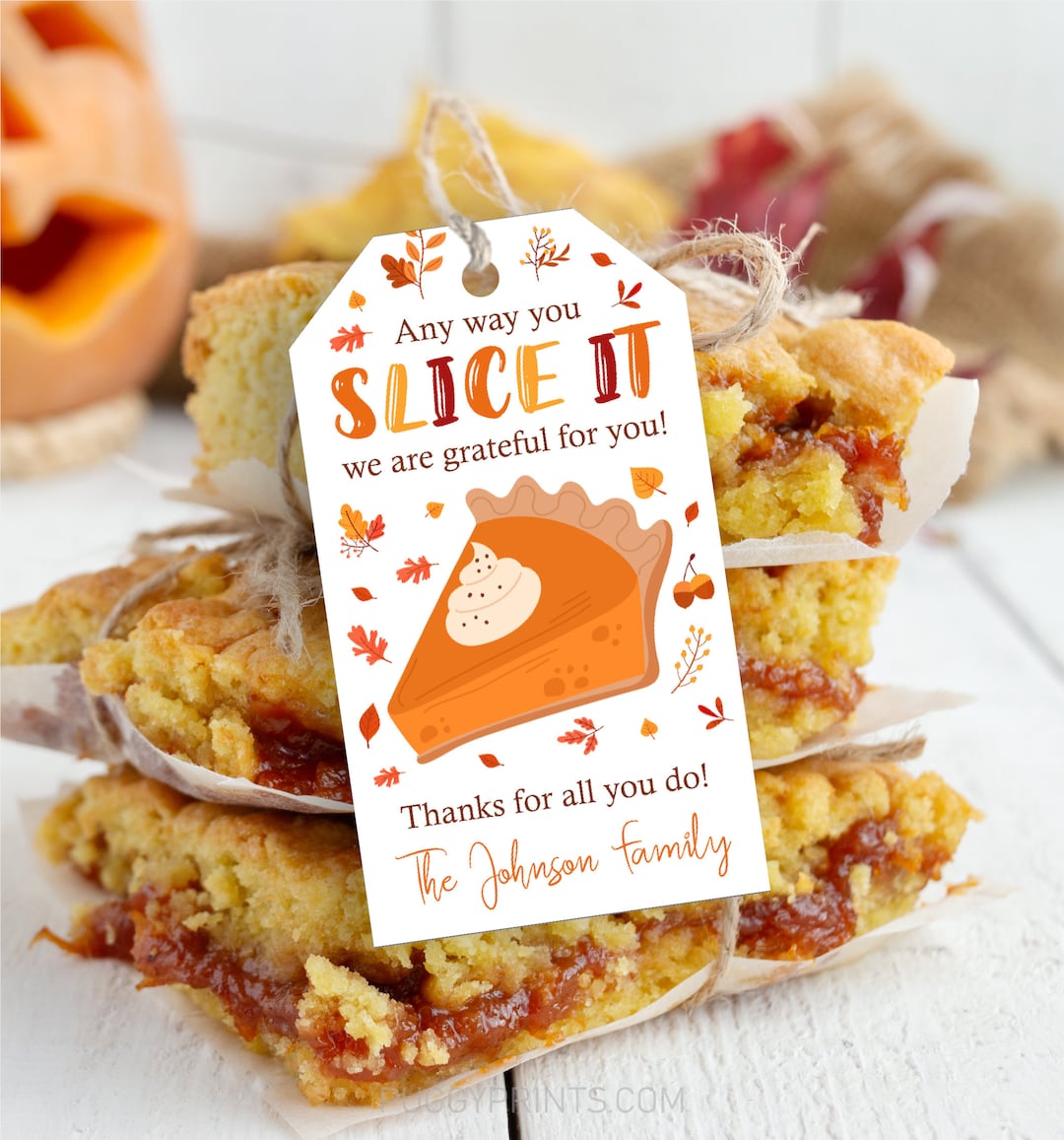 Thanksgiving Gift Tags, Editable Thanksgiving Favor Tag Template, Any ...