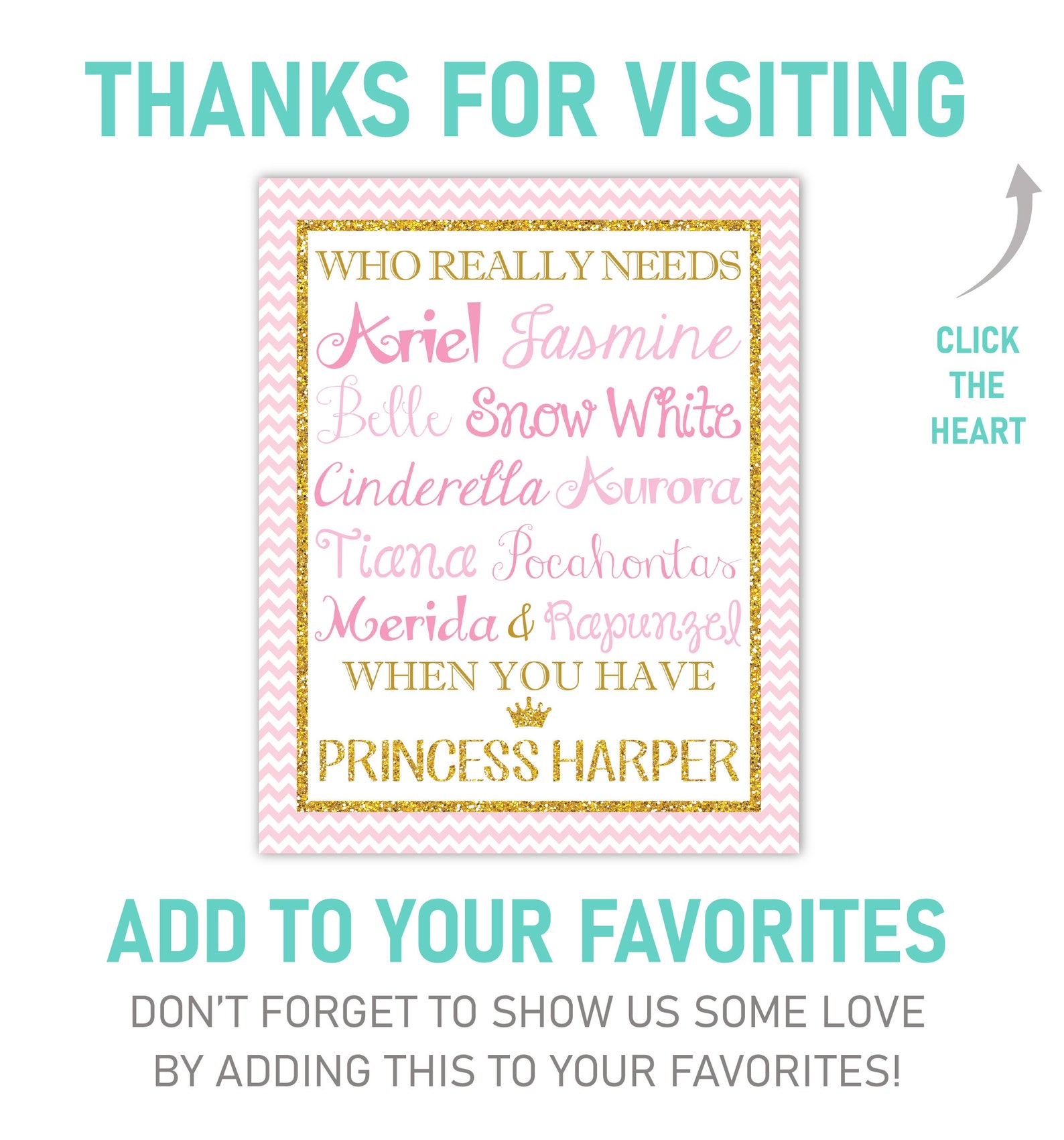 Princess Party Sign Editable Princess Birthday Sign Template - Etsy