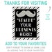 Stache Your Presents Here Sign Printable Mustache Birthday - Etsy