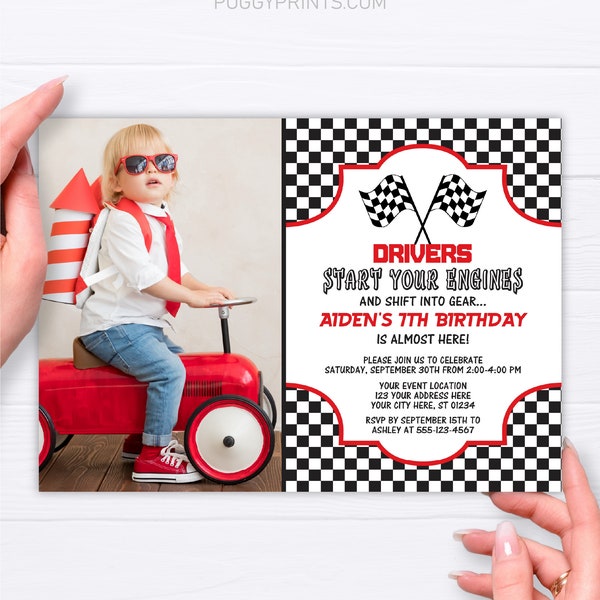 Racing Birthday - Etsy