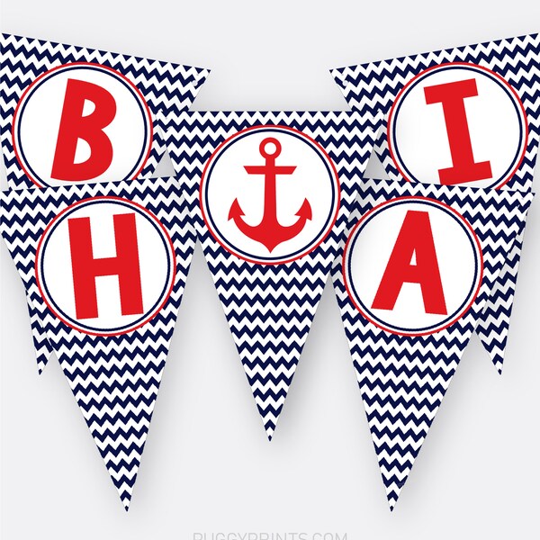 Anchor Banner - Etsy