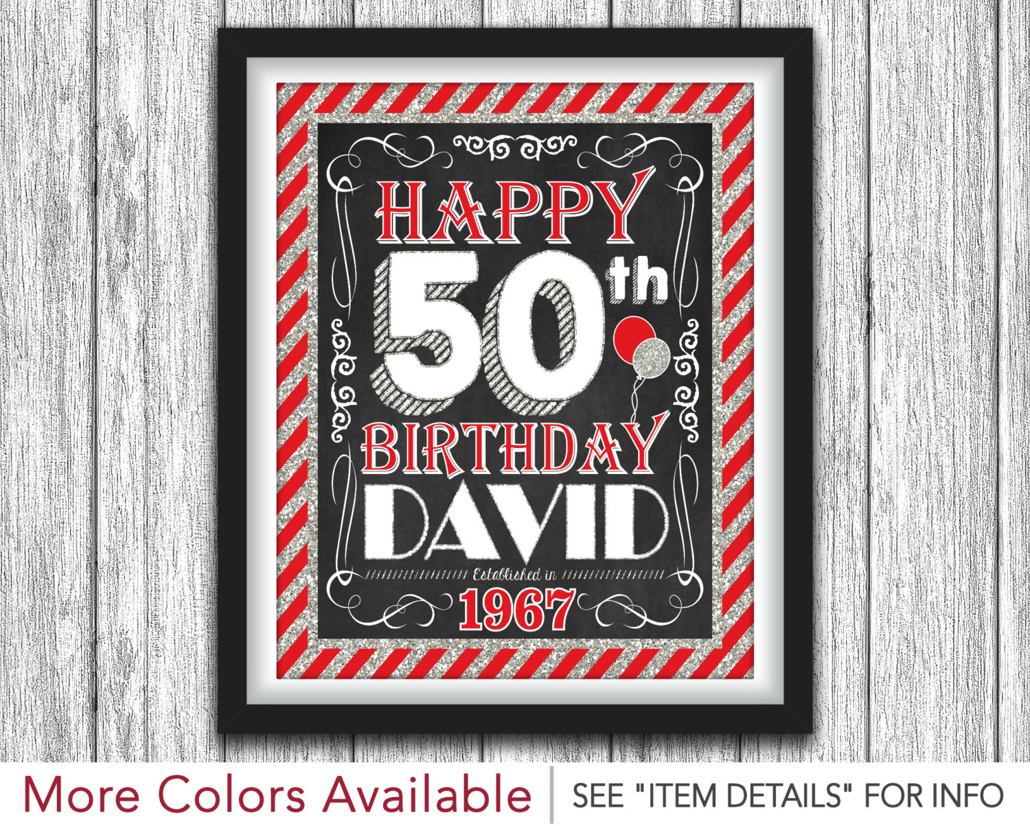 Red And Silver 50th Birthday Party Sign Happy 50th Birthday Etsy red-and-silver-50th-birthday-party-sign-happy-50th-birthday-etsy