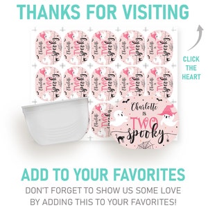 Editable Halloween Snack Stack Chip Topper Printable Two - Etsy