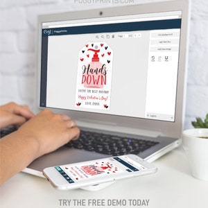 Valentine's Day Gift Tag, Editable Teacher Valentines Gift Tag Template ...