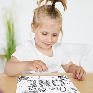 Notorious One Birthday Coloring Page, Editable the Big One Coloring ...
