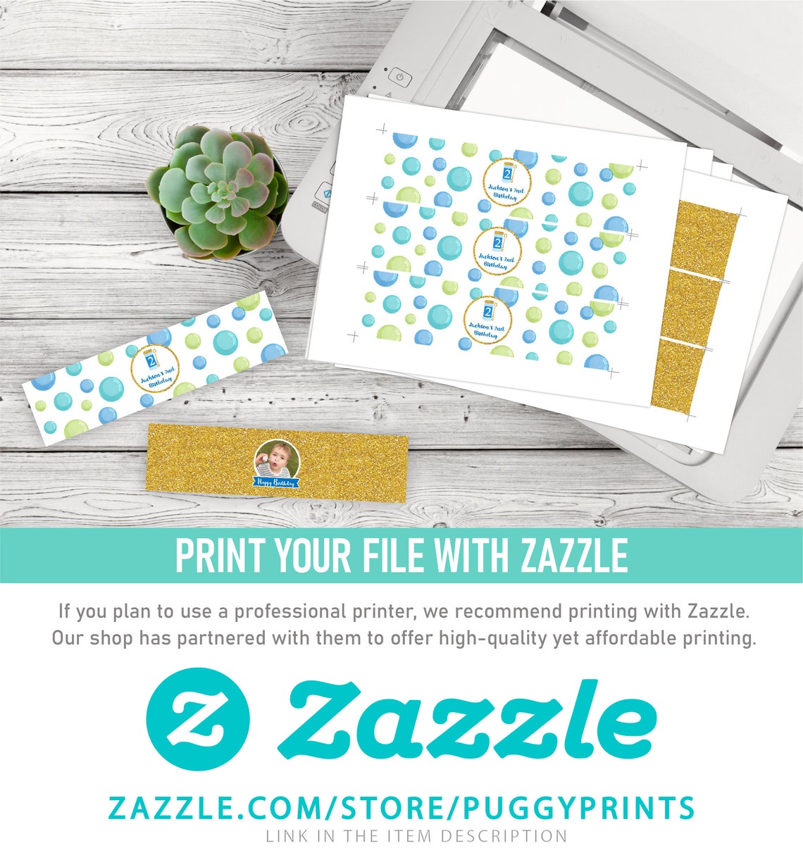 Bubble Birthday Water Bottle Labels Editable Bubble Birthday - Etsy