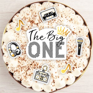 Notorious One Birthday Cake Topper Printable the Big One - Etsy