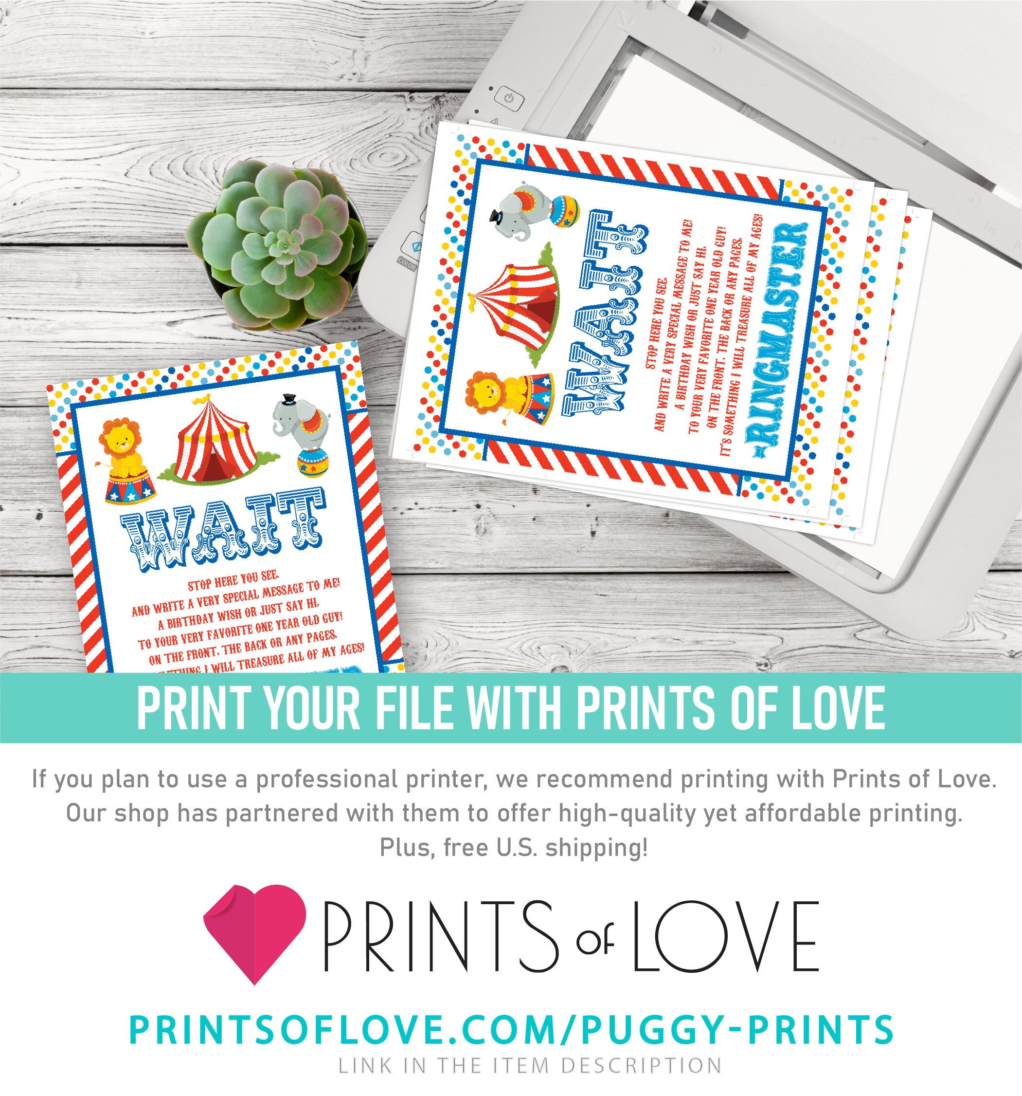 Circus Guest Book Sign for Carnival Birthday Printable | Etsy