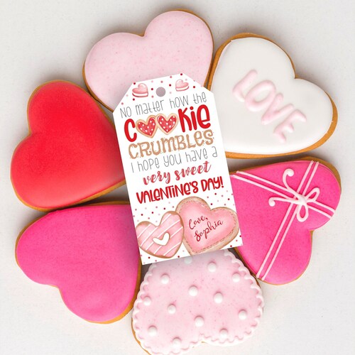 Valentine's Day Thank You Gift Tags Teacher Staff - Etsy