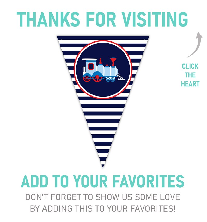 Train Happy Birthday Banner Printable Train Banner Train - Etsy