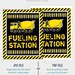 Fueling Station Sign, Printable Construction Birthday Party Sign ...