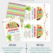 Let's Taco Bout a Fiesta Birthday Invitation Editable - Etsy