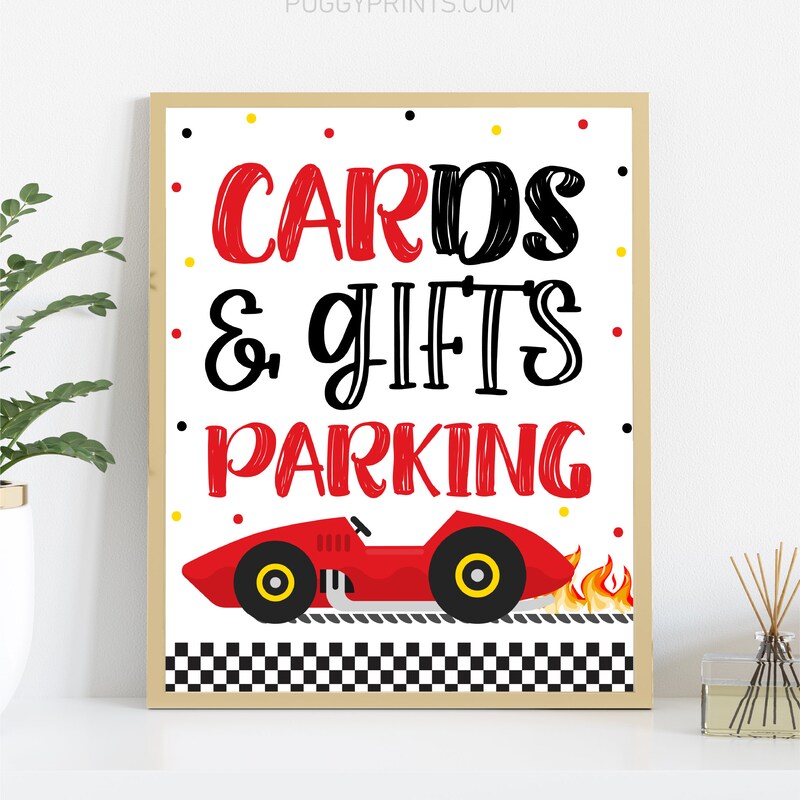Car Racing Sign - Etsy