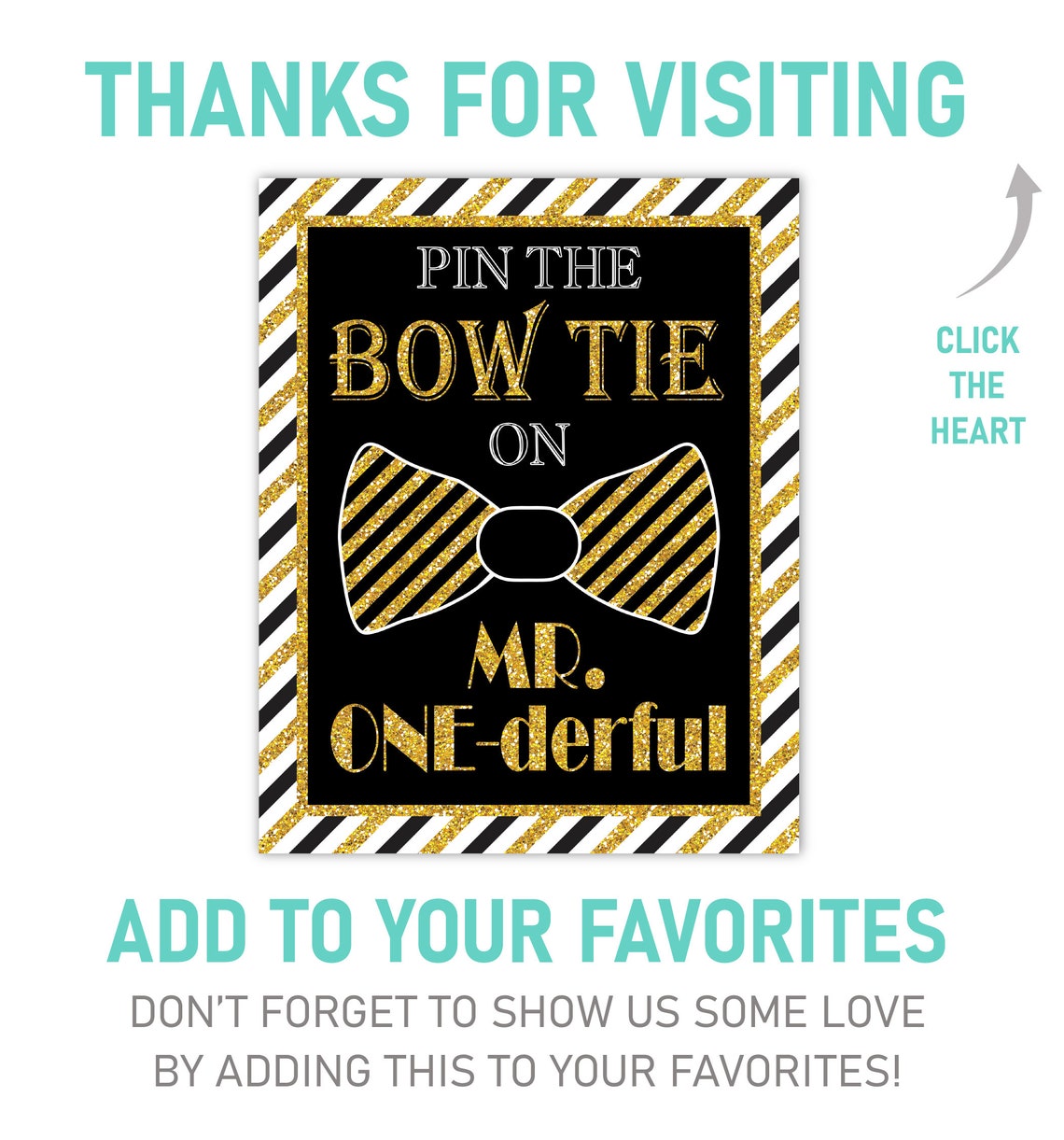 Pin the Bow Tie on Mr. Onederful Sign Printable Pin the Bow - Etsy