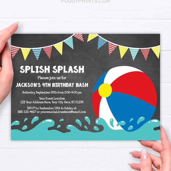Beach Ball Birthday - Etsy
