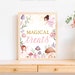 Fairy Magical Treats Sign Printable Fairy Party Sign - Etsy