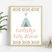 Tribal Baby Shower Party Sign, Editable Tribal Welcome Sign, Printable ...