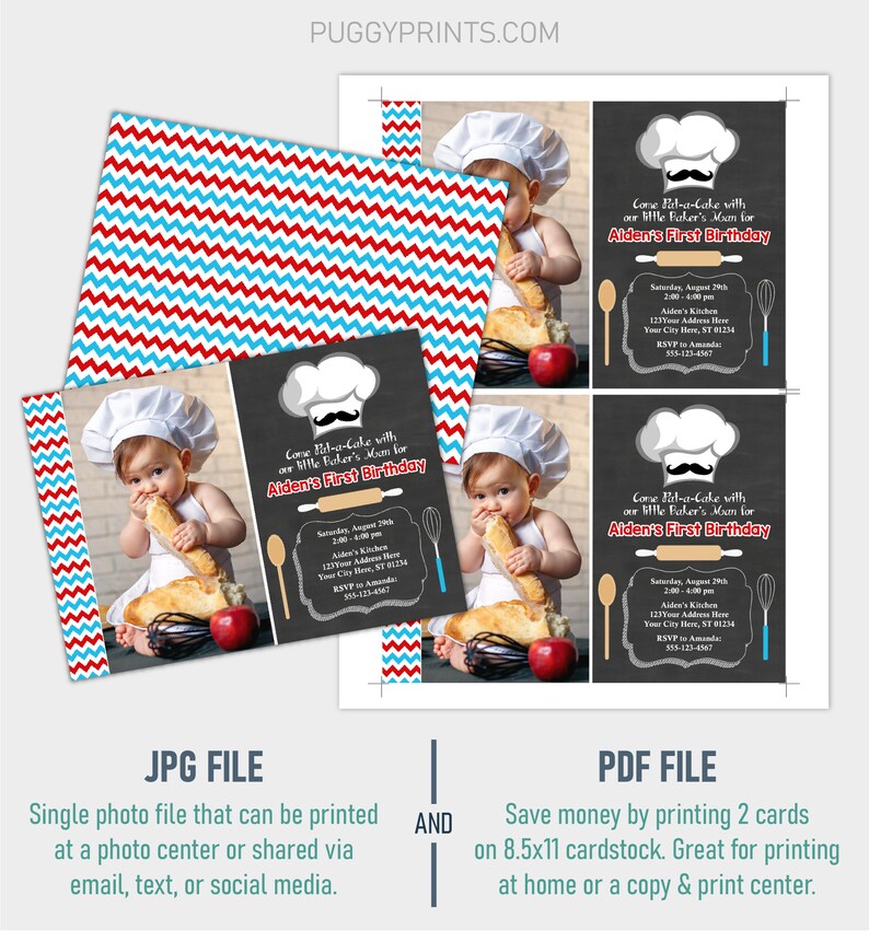 Cooking Party Invitation Editable Cooking Invitation - Etsy