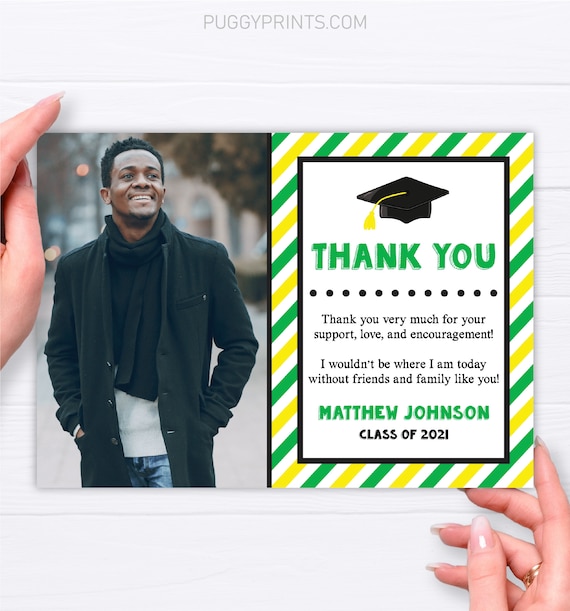 Graduation Thank You Cards Examples