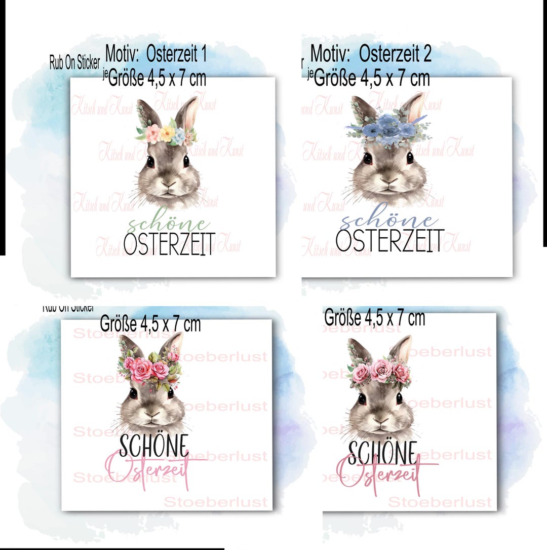 Rub-ons / Rub-on Houses Sayings, A6, Transfer Stickers for E.g. Glass ...