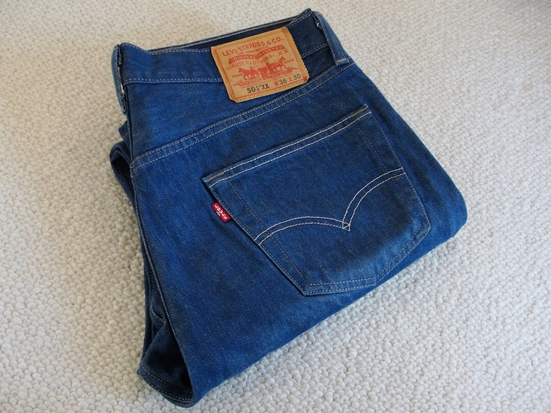 501XX Levi Strauss 501 Xx LEVI'S BLUE JEANS 36x29 Mexico - Etsy