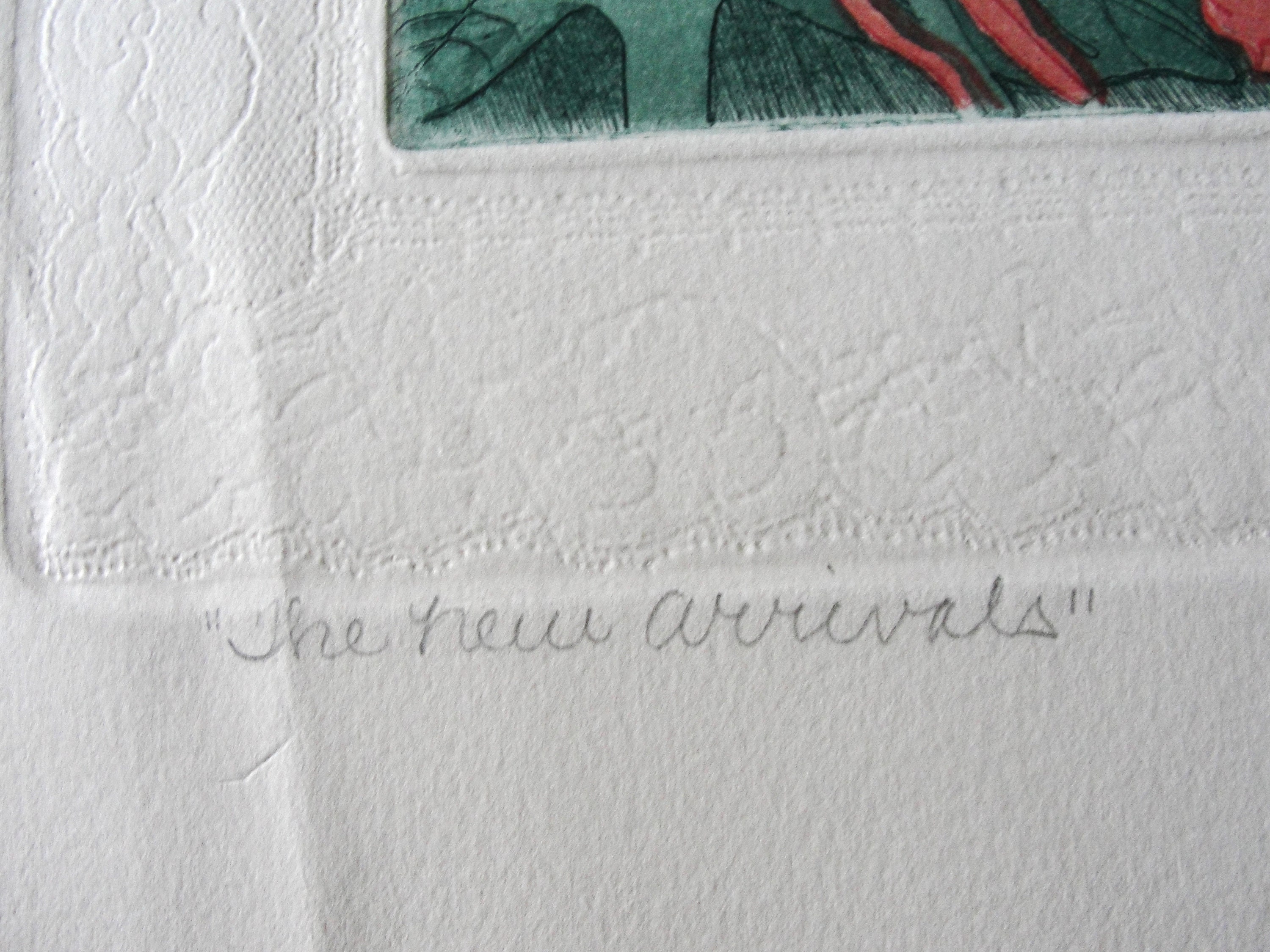 Vintage 2 Signed Large Art Prints Judith Hall Hummingbirds | Etsy