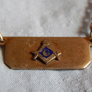 Vintage Tie Clip Masonic Symbol Swank 12K Gold Filled | Etsy