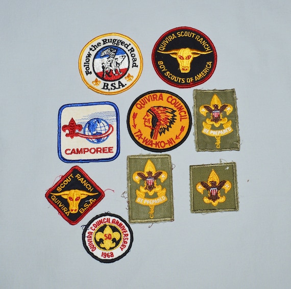 Vintage Boy Scout Badges - 1950s - 1960s, Lot of 10, … - Gem