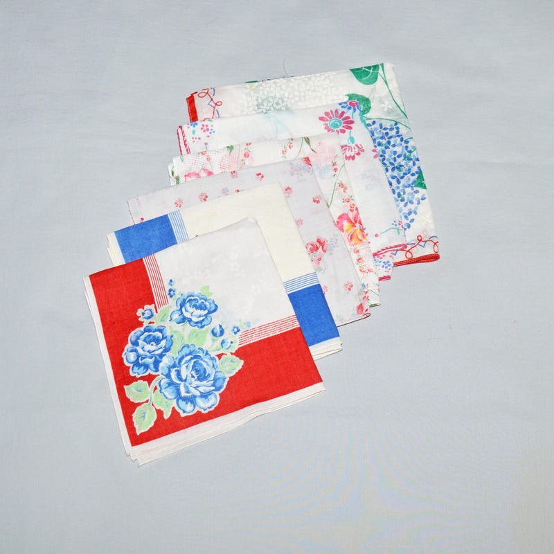 Vintage Handkerchief - Etsy