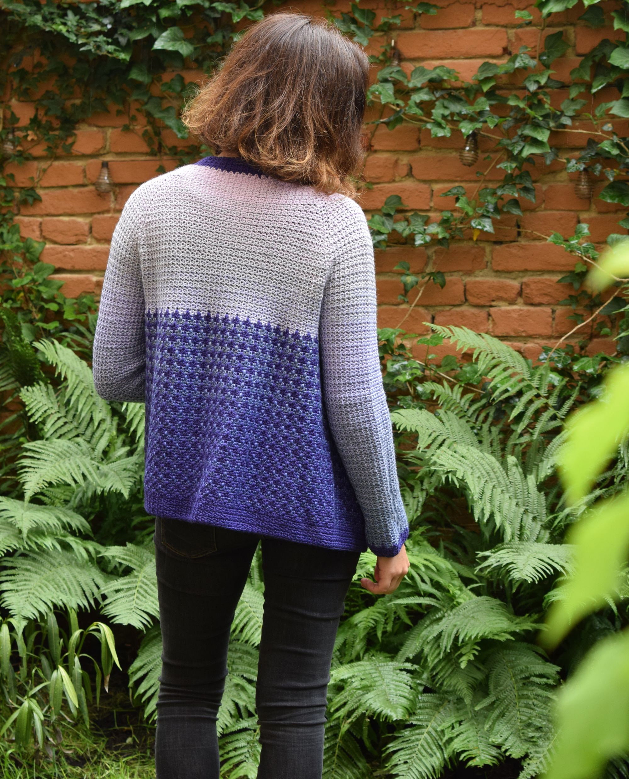 PATTERN: Fade to Light Jacket Crochet Cardigan Pattern Top - Etsy