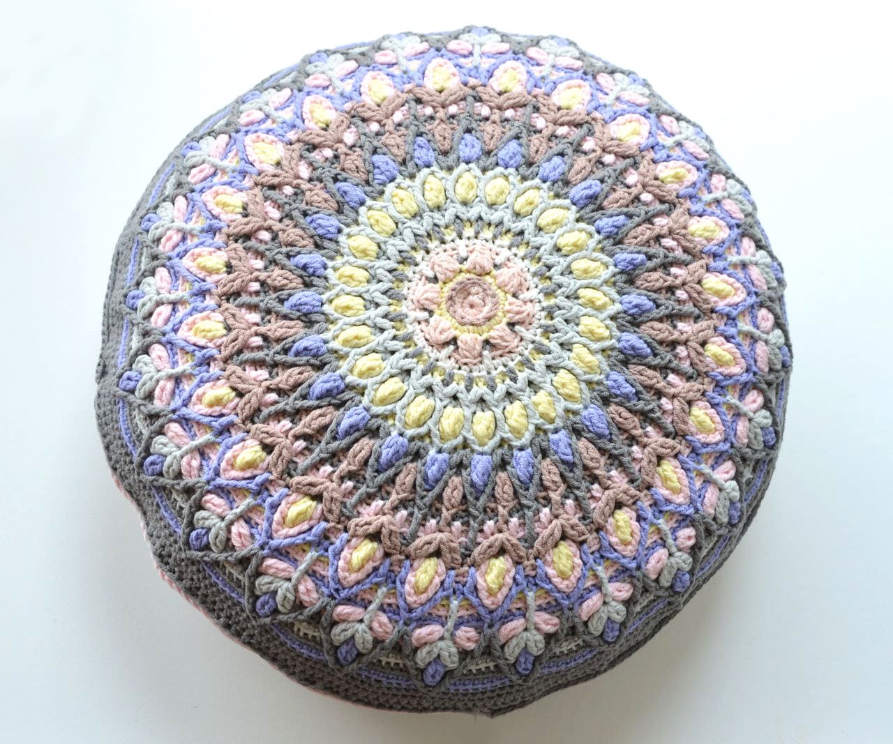 Spanish Mandala Overlay Crochet PATTERN Round Colorful - Etsy Australia