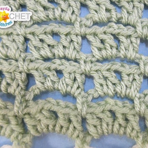 Soaring Split Shells Stitch Reference Guide - Crochet PATTERN PDF ...