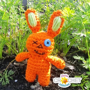 Zombie Bunny Crochet PATTERN PDF Creepy Cute, Whimsical Creature ...