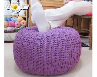 Crochet Foot Stool - Etsy