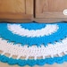 Half Circle Area Rug - Crochet Pattern PDF - Jayda Institches - Etsy