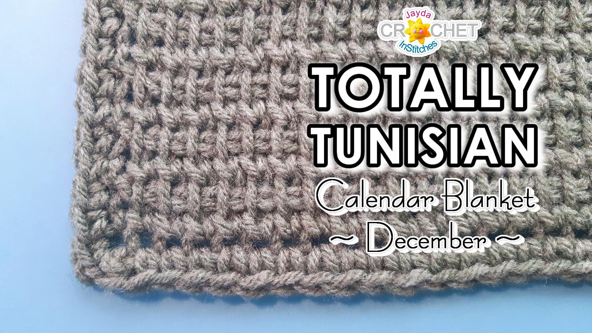Tunisian Extended Simple Stitch Crochet PATTERN PDF - December 12 ...