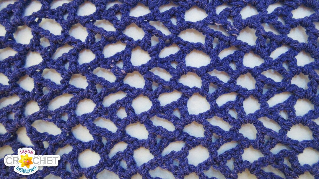 Cobwebs Stitch Reference Guide - Crochet PATTERN PDF - 2018 Calendar ...