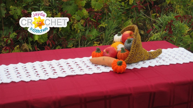 Cornucopia Crochet PATTERN PDF - Horn of Plenty Basket, Thanksgiving ...