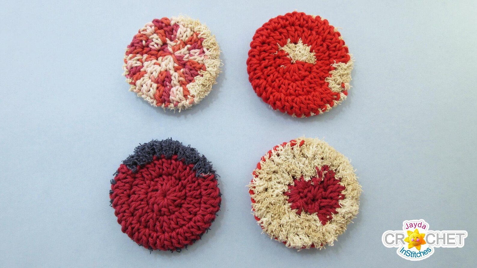 Little Pot Scrubber Crochet PATTERN PDF Double Thickness - Etsy