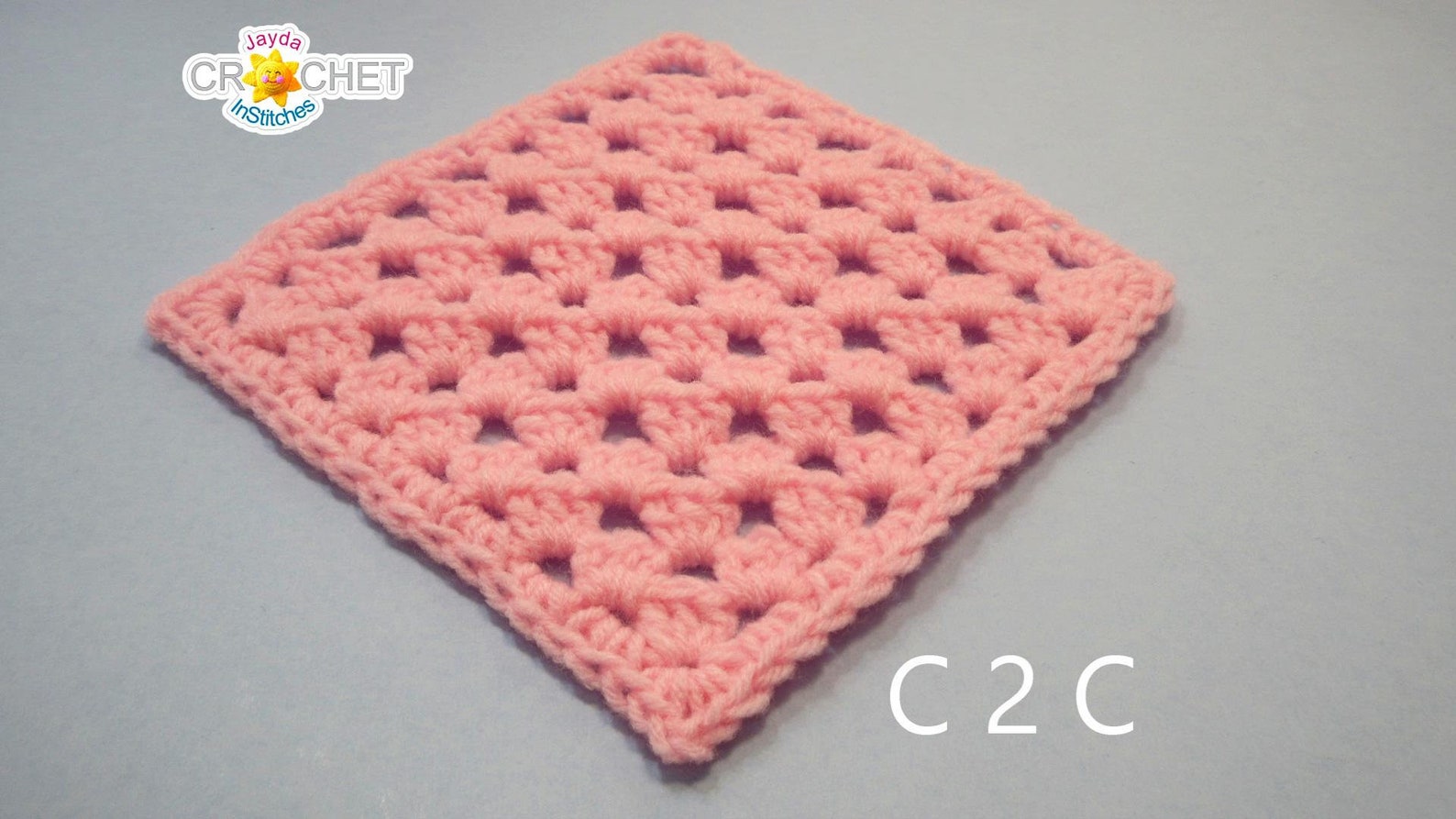 Corner to Corner Granny Square Crochet PDF PATTERN Easy Baby | Etsy Canada