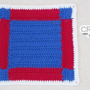 Square in A Square Crochet PATTERN PDF - Patchwork Quilt-style Calendar ...