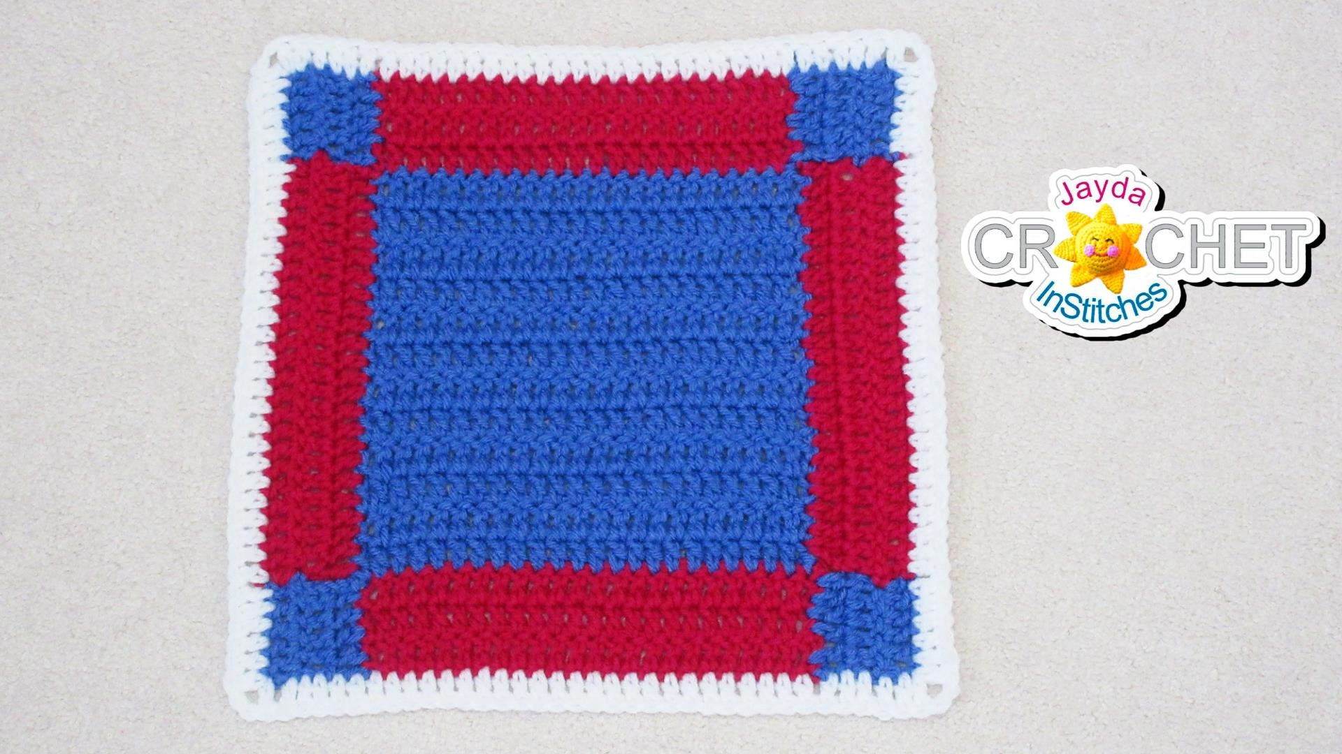 Square in A Square Crochet PATTERN PDF - Patchwork Quilt-style Calendar ...