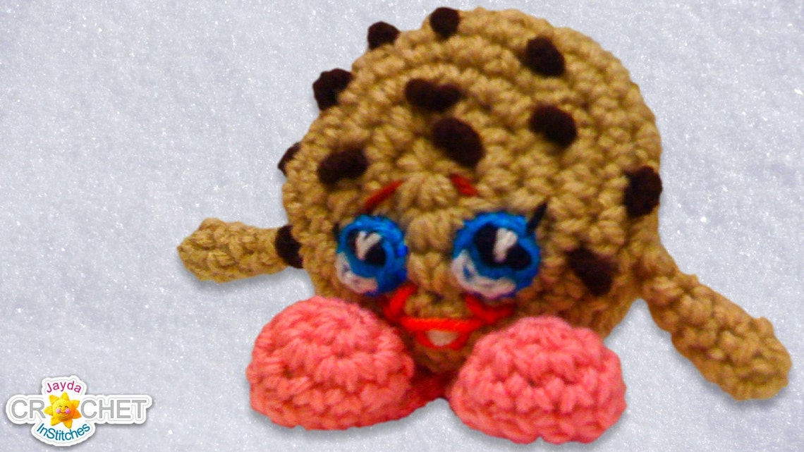 Cutie Cookie Crochet PATTERN PDF - Play Food, Stuffed Toy - Jayda ...