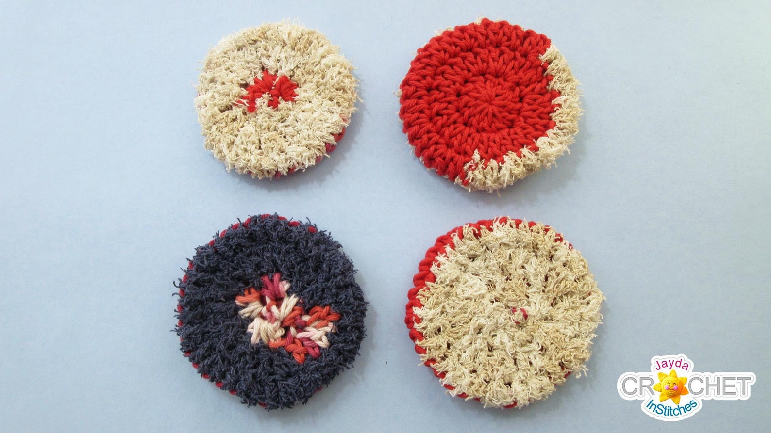 Little Pot Scrubber Crochet PATTERN PDF Double Thickness - Etsy