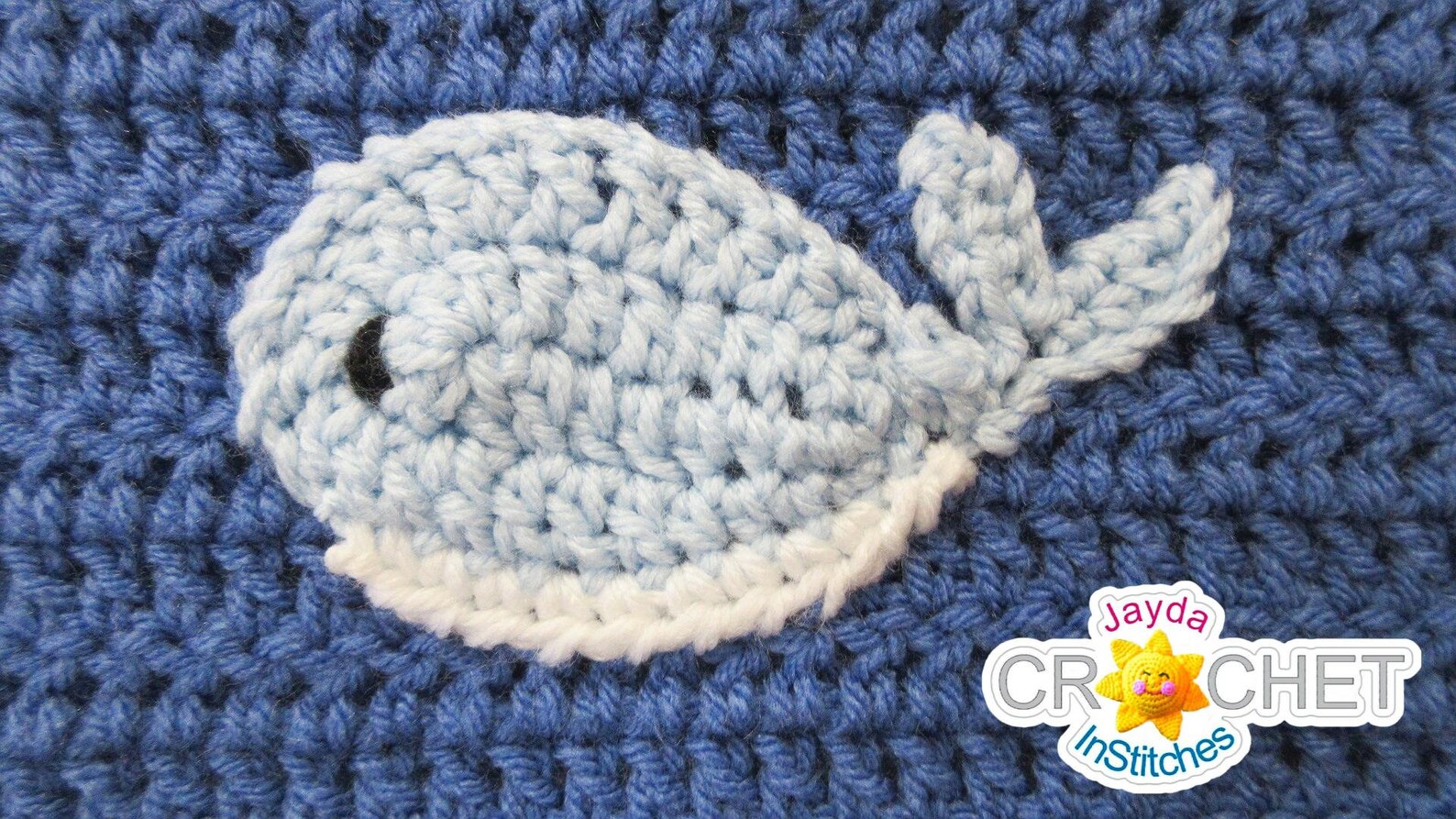 Whale Applique Crochet PATTERN PDF Folk Art Calendar | Etsy